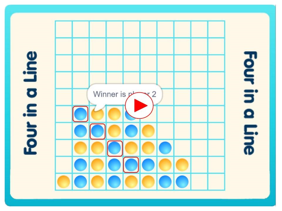 Scratch Geometry - Code & Play "Connect Four"